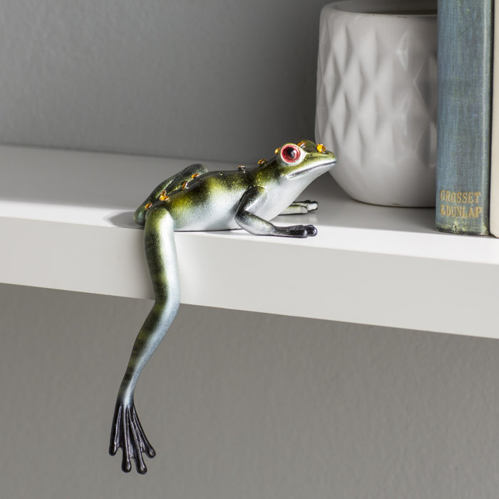 Bay Isle Home Siniard Tree Frog Shelf Sitter Figurine & Reviews | Wayfair