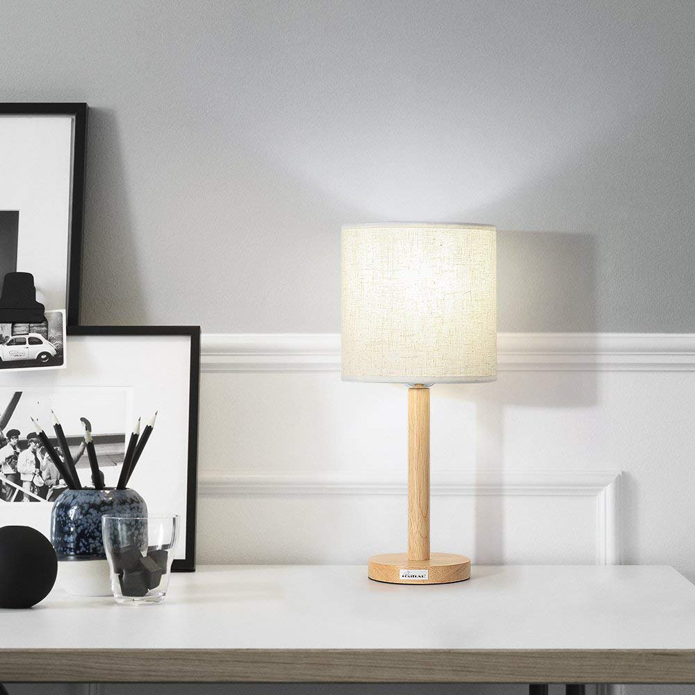 Haitral Solid Wood Table Lamp | Wayfair