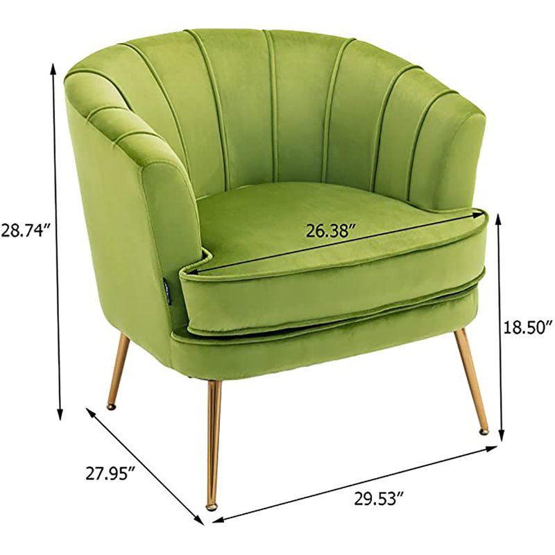 Mercer41 Latulip Upholstered Armchair | Wayfair