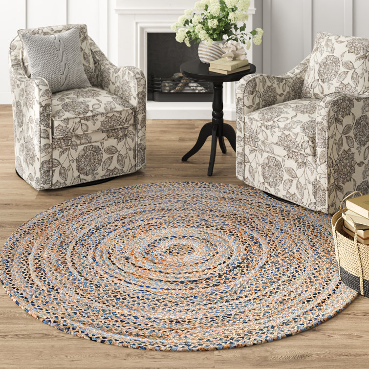 Bloomsbury Market Bernard Hand Braided Brown/Blue Rug & Reviews ...