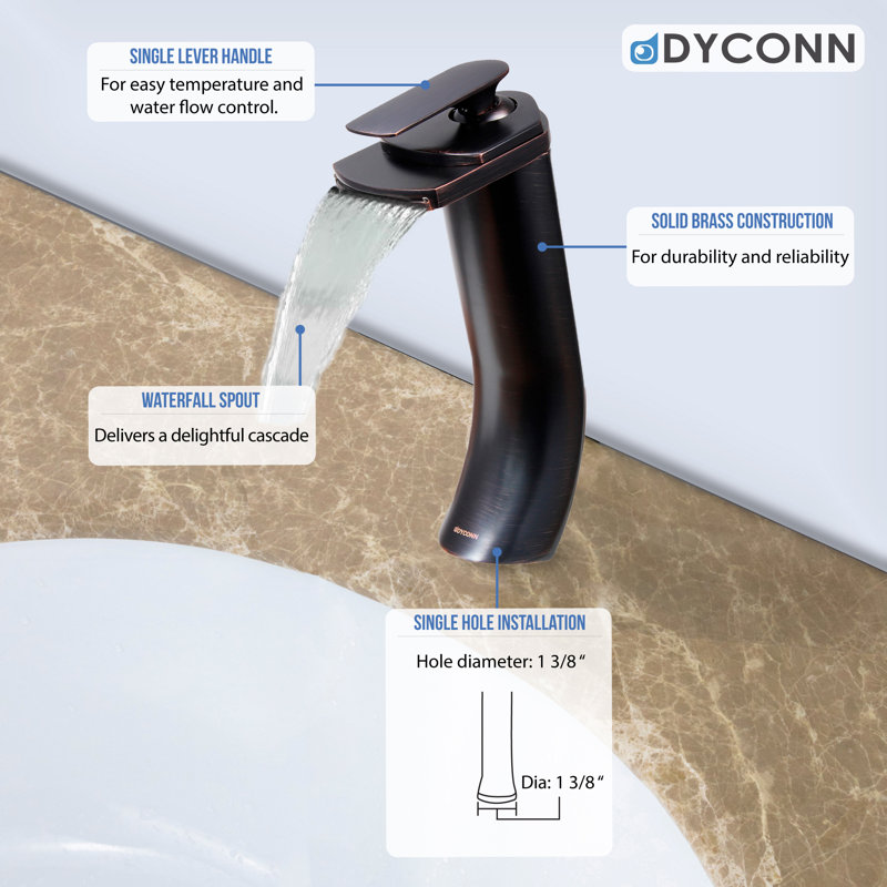 Dyconn Faucet Vessel Sink Faucet Single-handle Bathroom Faucet ...