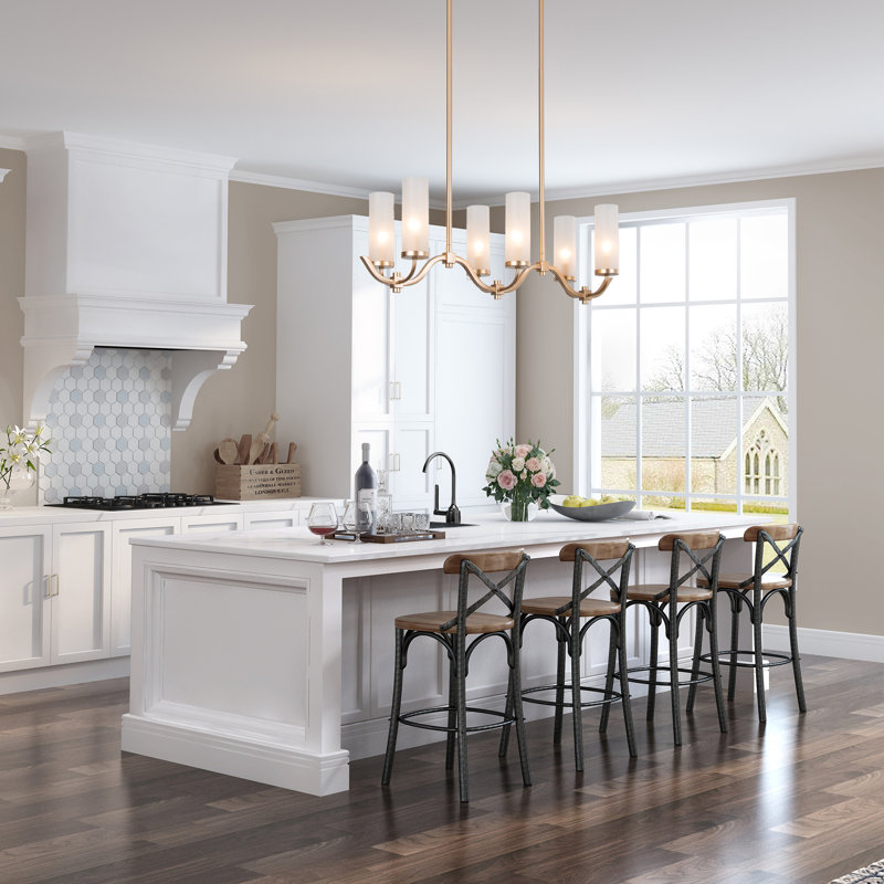 Everly Quinn Acari 6 - Light Dimmable Chandelier & Reviews | Wayfair