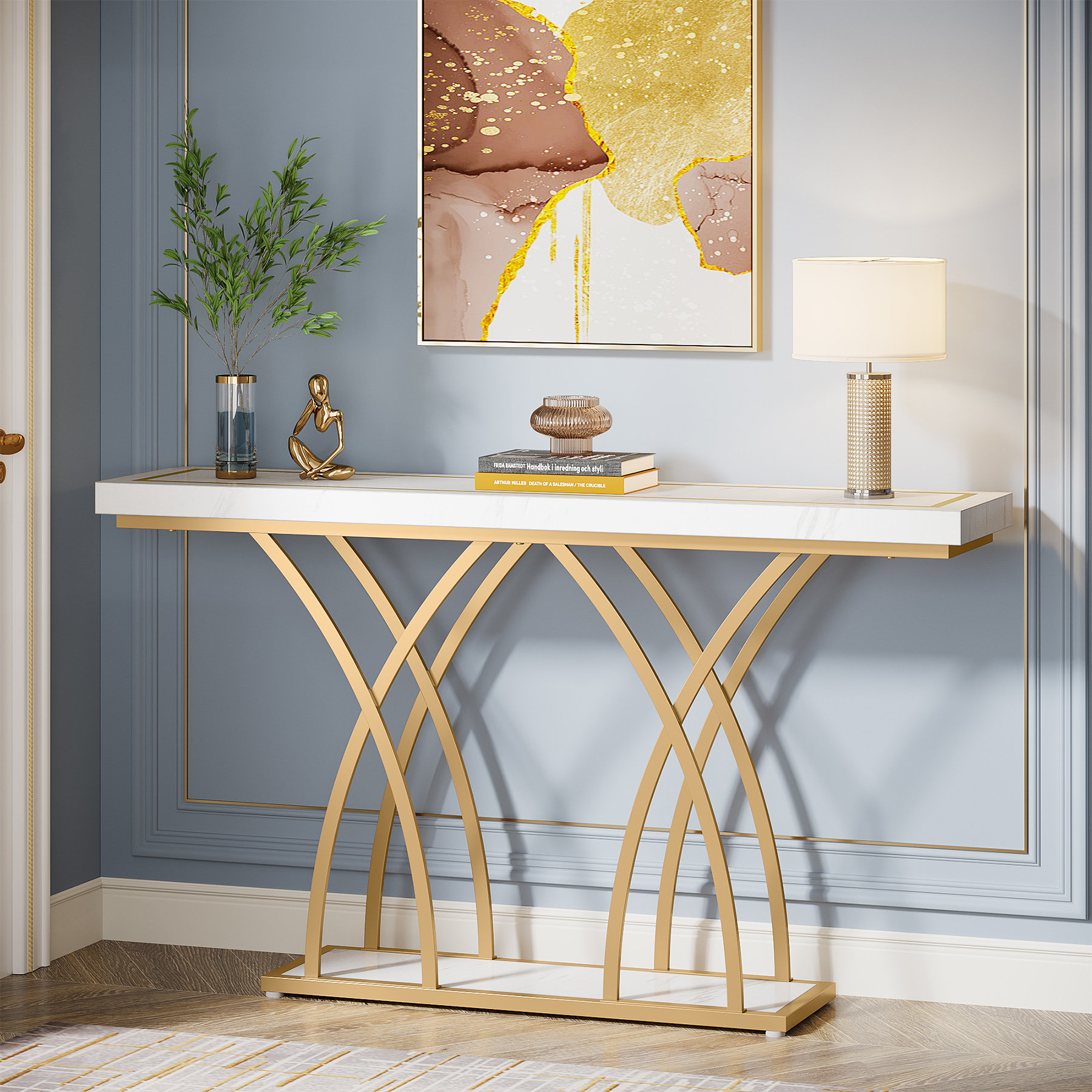Mercer41 Kedara 55.12'' Console Table | Wayfair