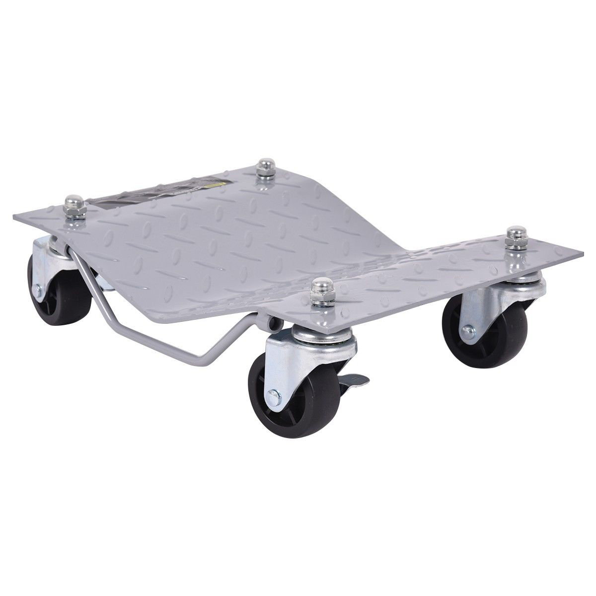 Gymax 1500 lb. Capacity Vehicle Car Auto Repair Moving Platform Dolly ...