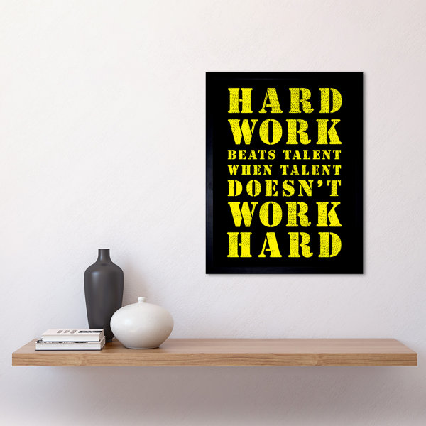 Maturi Exercise Motivation Hard Work Beats Talent Inspirational Gym ...