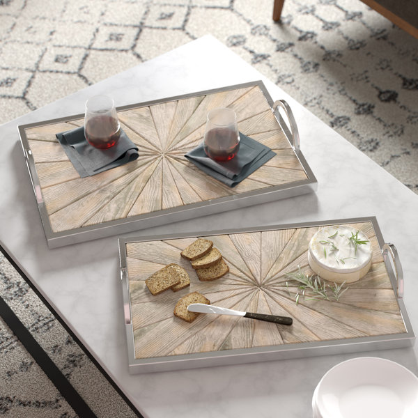 Brayden Studio® Mcbean Solid Wood Tray | Wayfair
