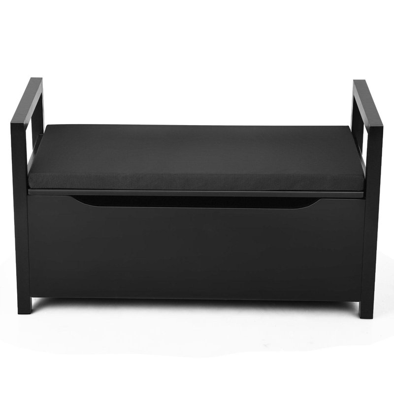 Ebern Designs Amargeti Flip Top Storage Bench | Wayfair