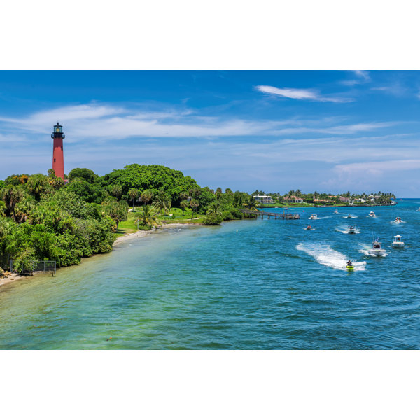 Highland Dunes Jupiter Florida Inlet Lighthouse by Lucky - Wrapped ...