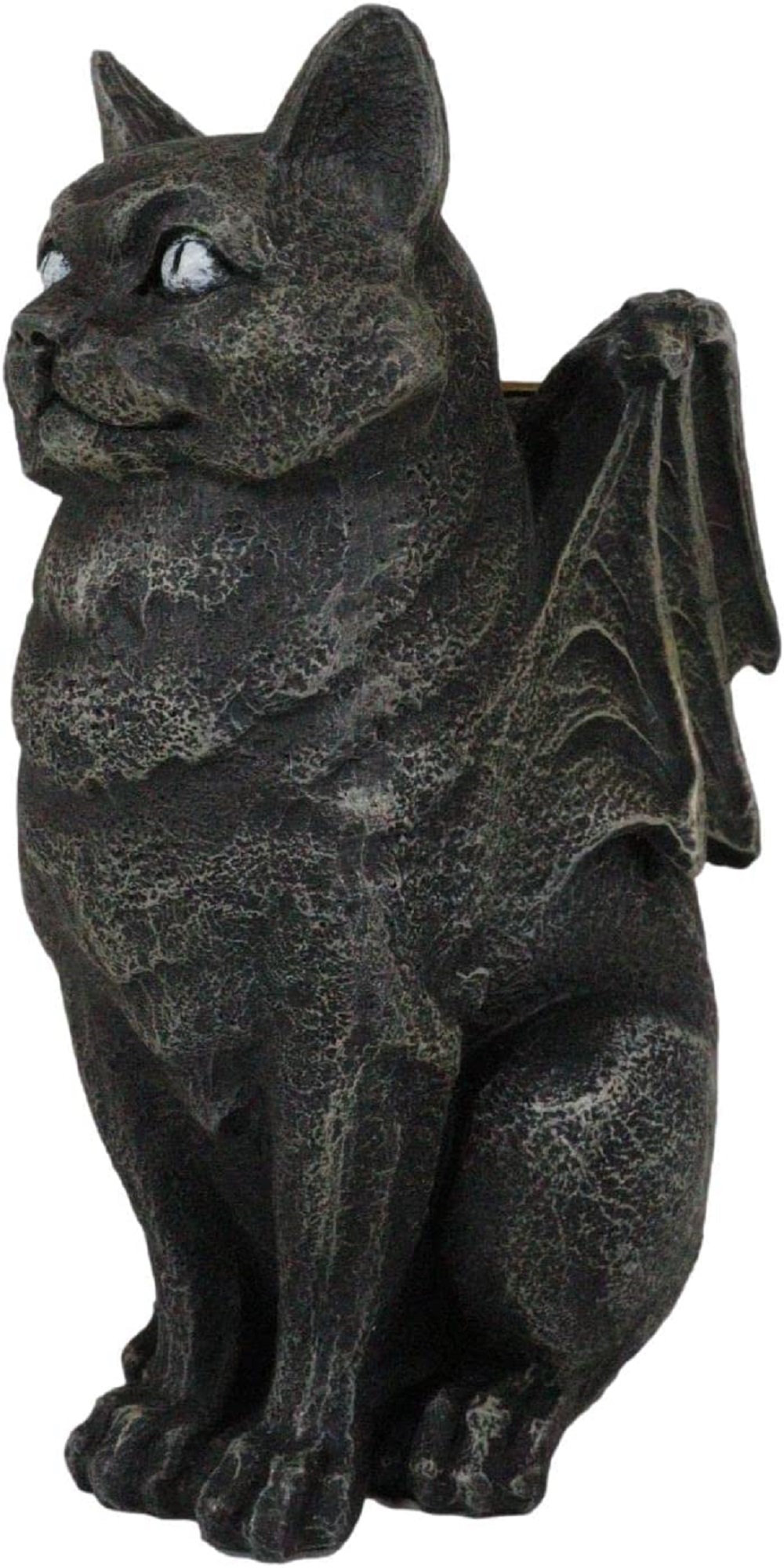 Trinx Harishan Stoic Guardian Feline Winged Cat Gargoyle | Wayfair