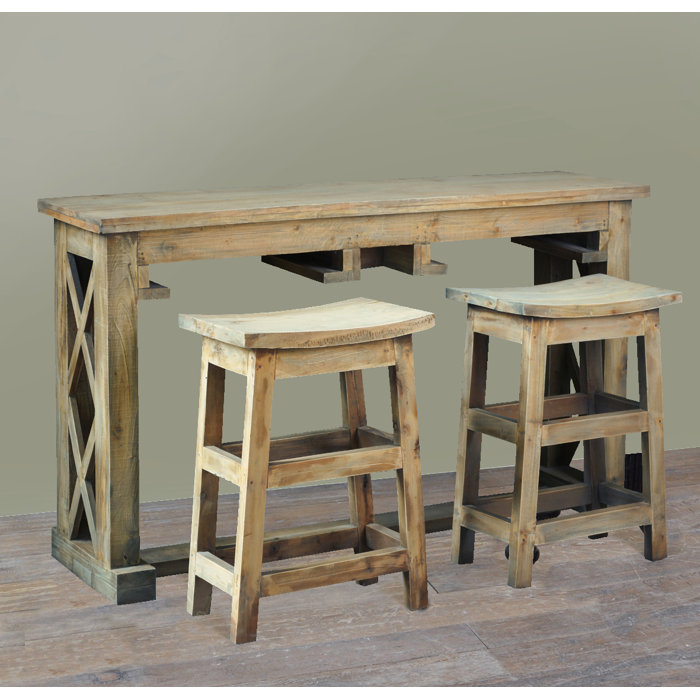 Sunset Trading Solid Wood Stool | Wayfair