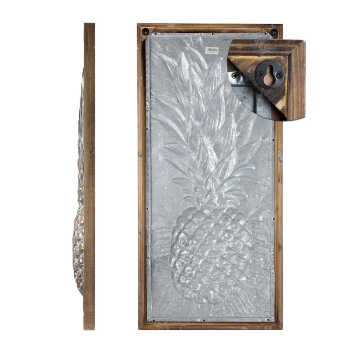 Bay Isle Home Metal Pineapple Wall Décor & Reviews | Wayfair
