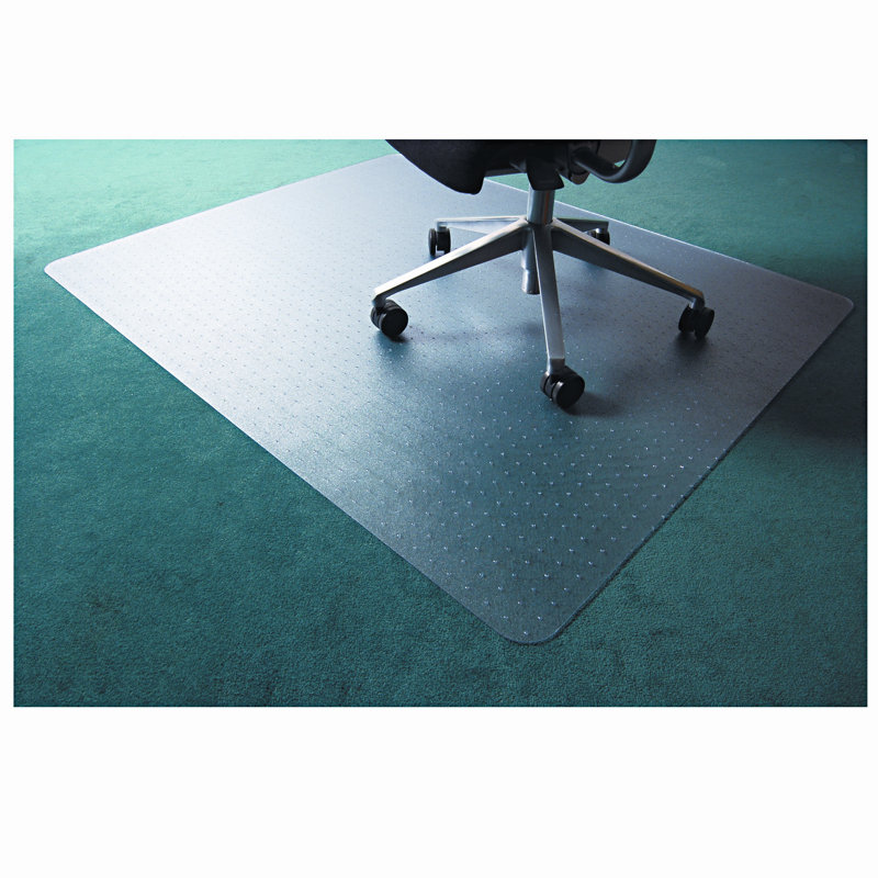 Floortex Polycarbonate Chair Mat Chair Mat with Beveled Edge for Firm ...