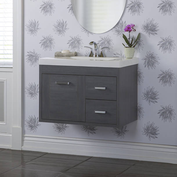 Tile Cart 12" x 24" Porcelain Concrete Look Wall Floor Use Tile | Wayfair