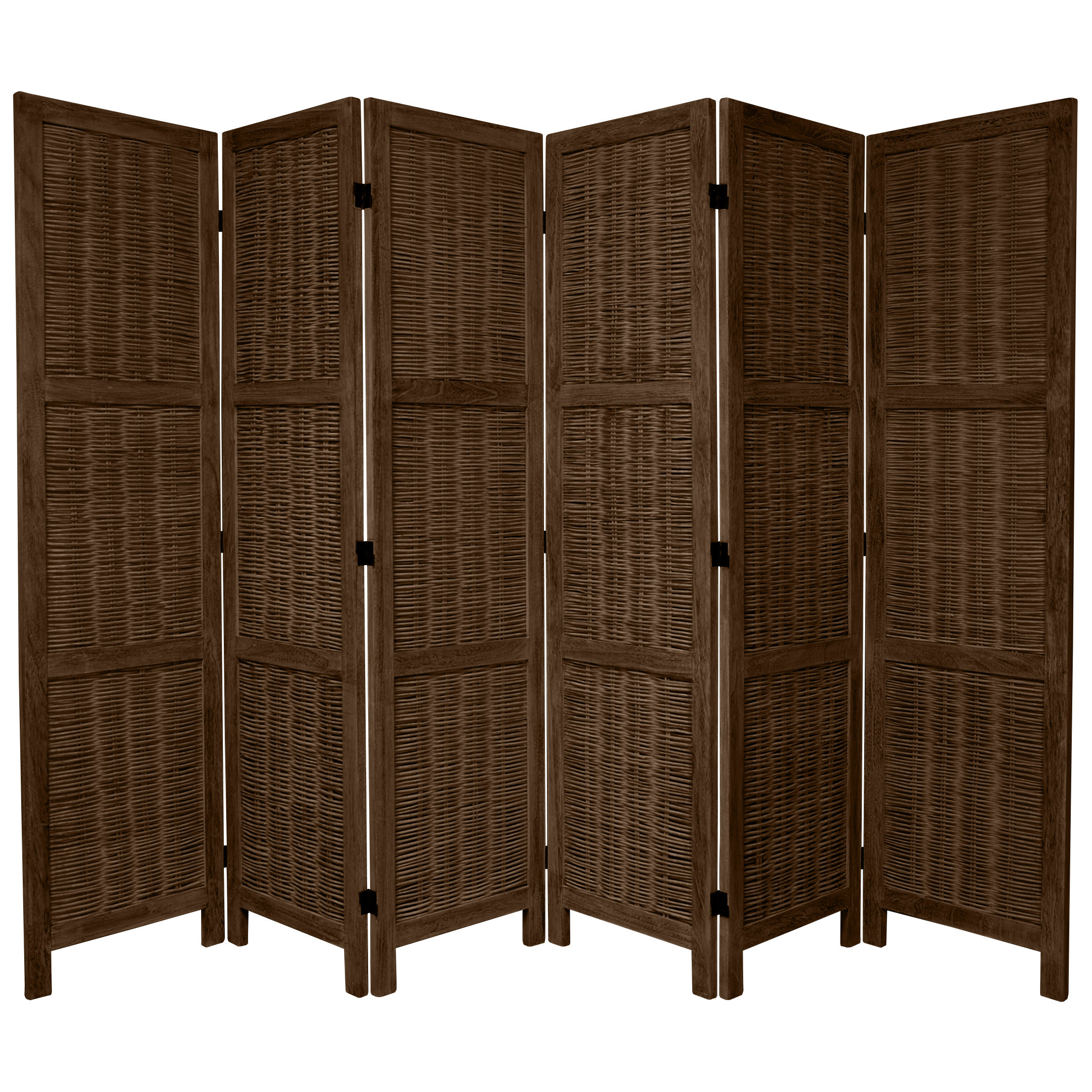 Bay Isle Home Mabie 67'' H Solid Wood Folding Room Divider & Reviews ...