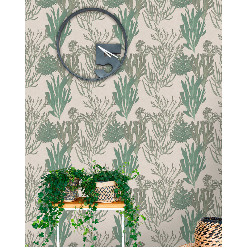 Mind The Gap Atoll Abstract Wallpaper Roll | Perigold