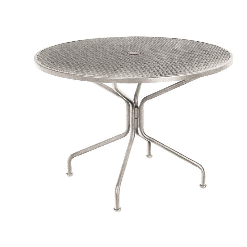 Woodard Mesh Metal Outdoor Table & Reviews | Wayfair