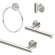 Gatco Latitude2 4 - Piece Bathroom Hardware Set & Reviews | Wayfair