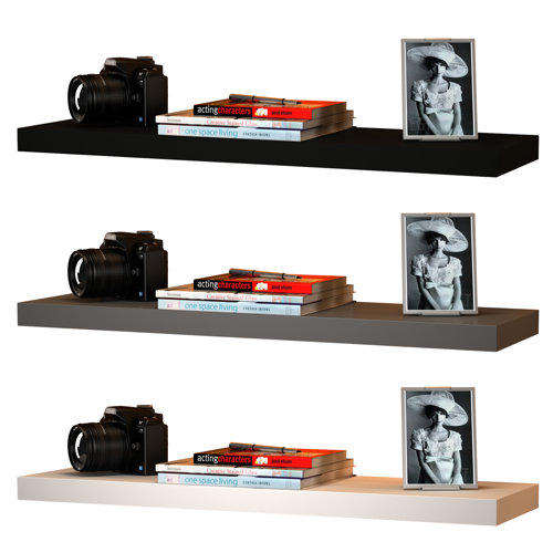 Wayfair Basics™ 3 Floating Shelf Set & Reviews | Wayfair.co.uk