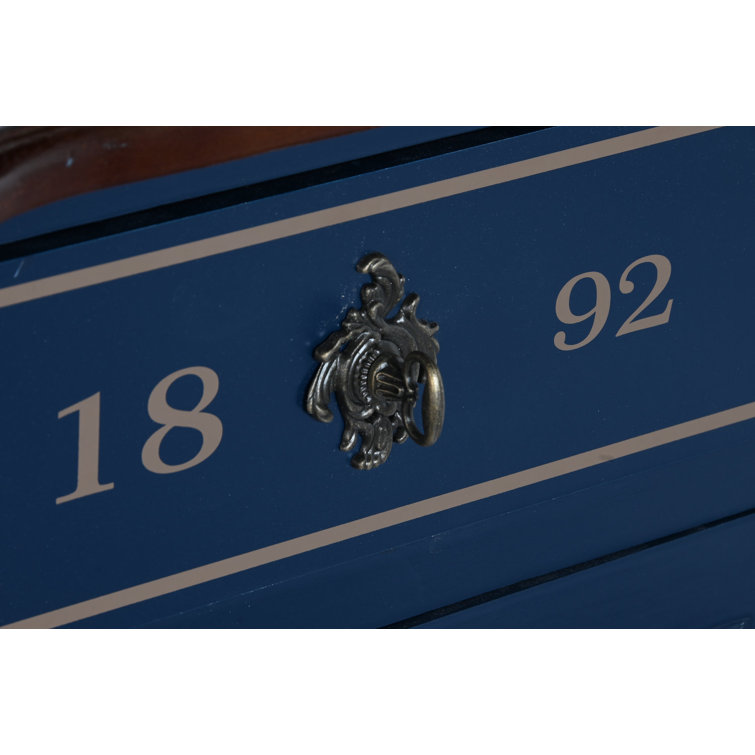 Rosalind Wheeler Daleshia 120cm Wide 3 Drawer Solid Wood Sideboard ...