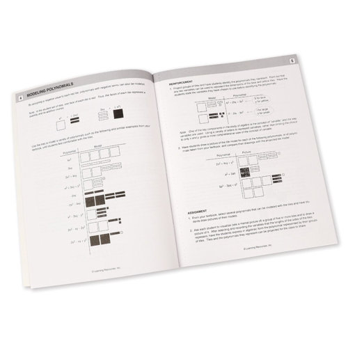 Learning Resources Algebra Tiles Classroom 30 Tool Set | Wayfair