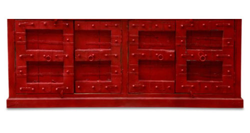 Breakwater Bay Woodland Red Buffet Cabinet 72" | Wayfair