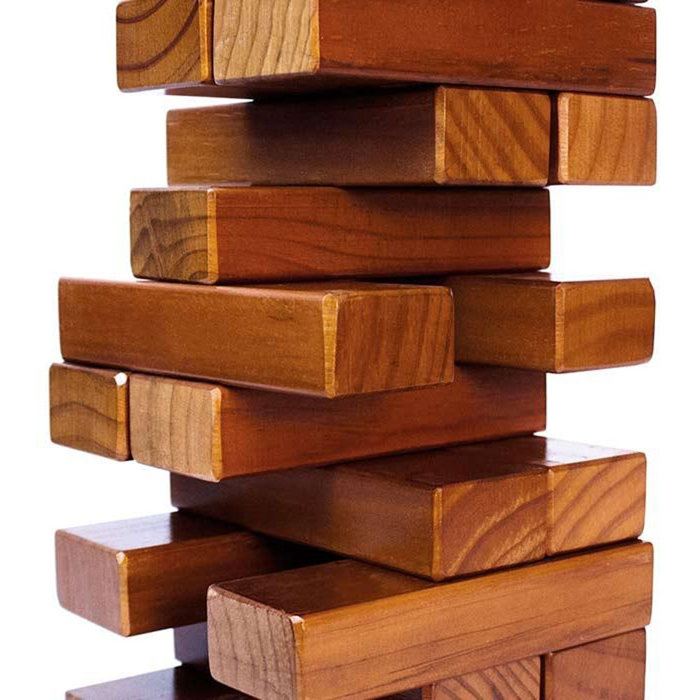 Yard Games Yardgames Giant Tumbling Timbers Wood Stacking Game Bundle ...