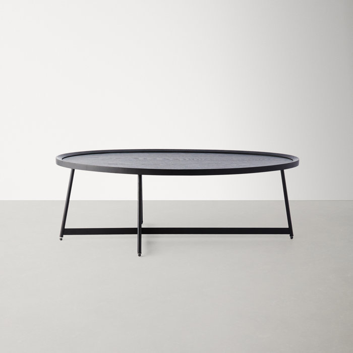 AllModern Xavier Cross Legs Coffee Table & Reviews | Wayfair