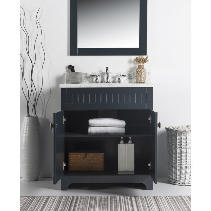 Red Barrel Studio® Seacliff 31'' Free-standing Single Bathroom Vanity ...