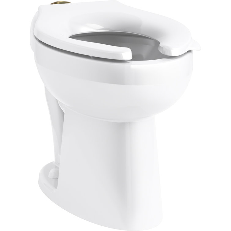 Kohler Highcliff Ultra Ada-Height Flushometer Bowl with Top Spud | Wayfair