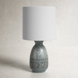 Farmhouse & Rustic Blue Table Lamps | Birch Lane
