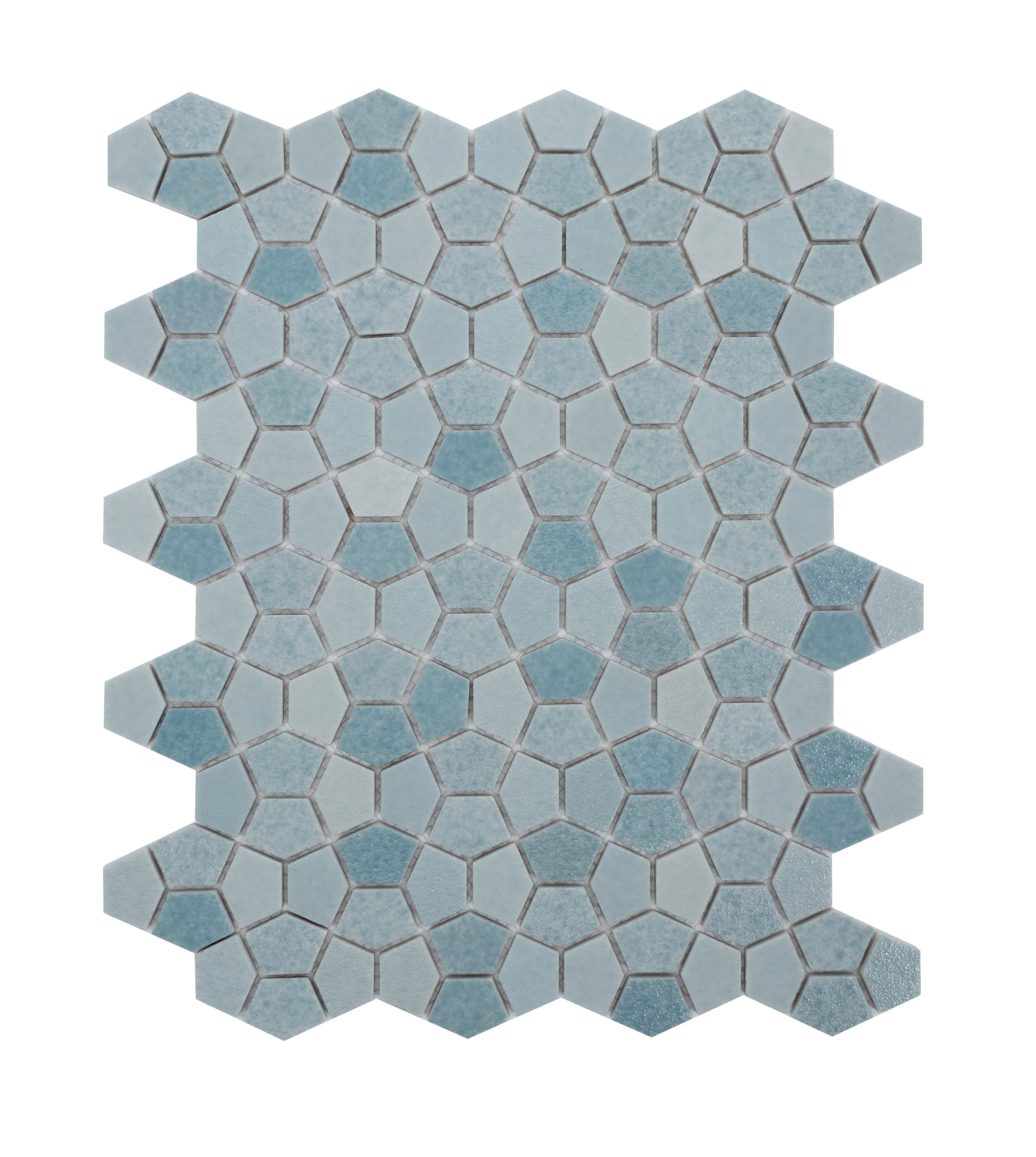 WS Tiles Gaia 0.6" x 0.6" Glass Grid Mosaic Wall & Floor Tile | Wayfair