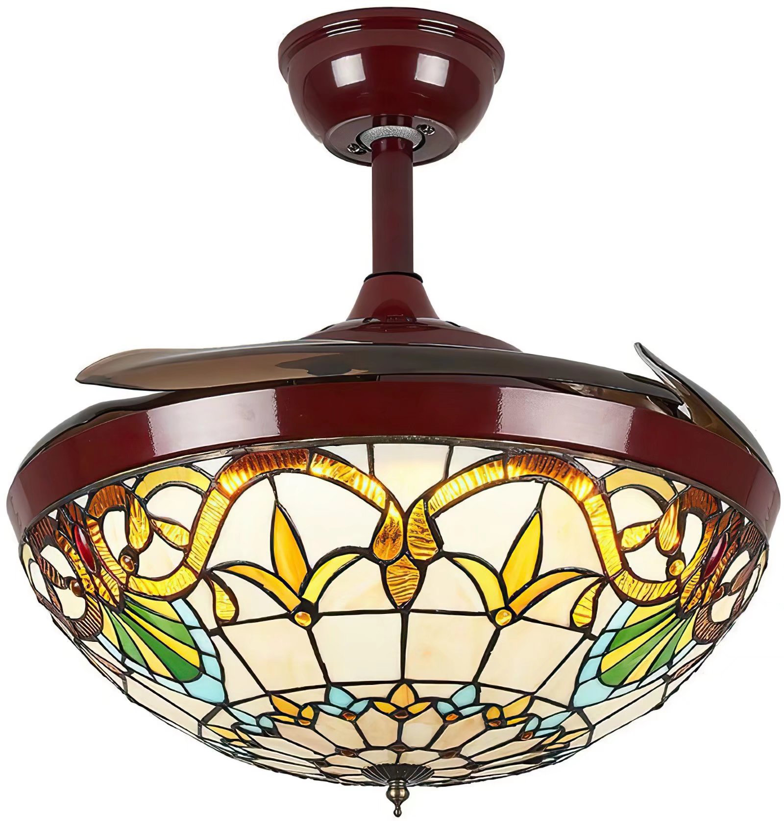 Bloomsbury Market Lovetto 42'' Ceiling Fan with LED Lights | Wayfair