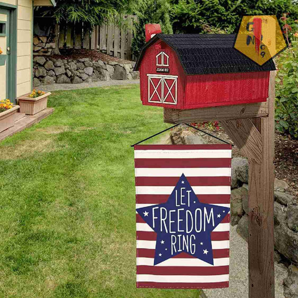 GN109 Garden Flag For Outside Vertical Double Sided Yard Flags Yard ...