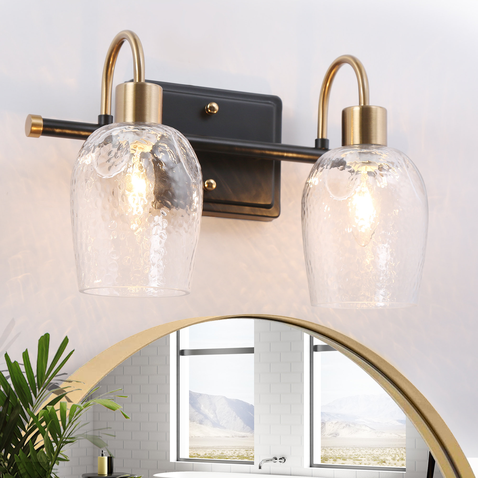 Longshore Tides Aedan 2 - Light Dimmable Vanity Light | Wayfair