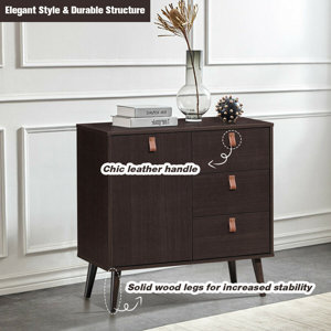 Ebern Designs Barrow 32'' Wide 3 Drawer Server & Reviews | Wayfair