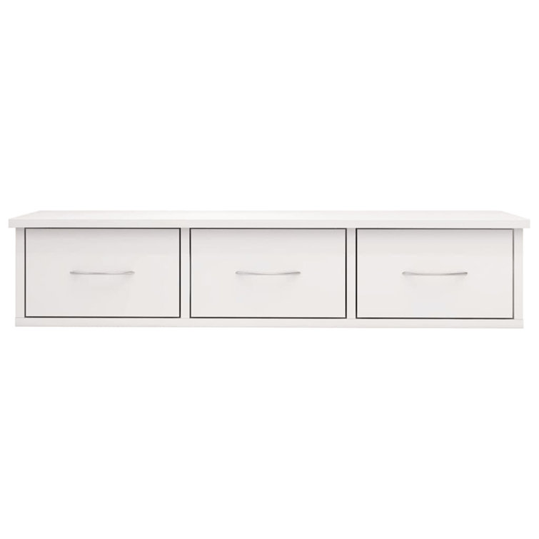 Brayden Studio Agshin Floating Shelf with Drawer | Wayfair.co.uk