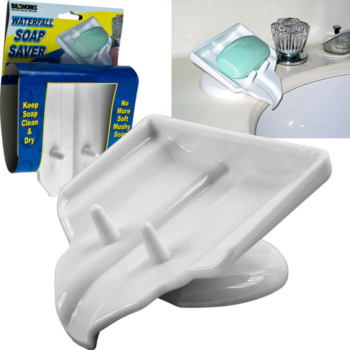 Trademark Home Collection Water Fall Soap Dish & Reviews | Wayfair