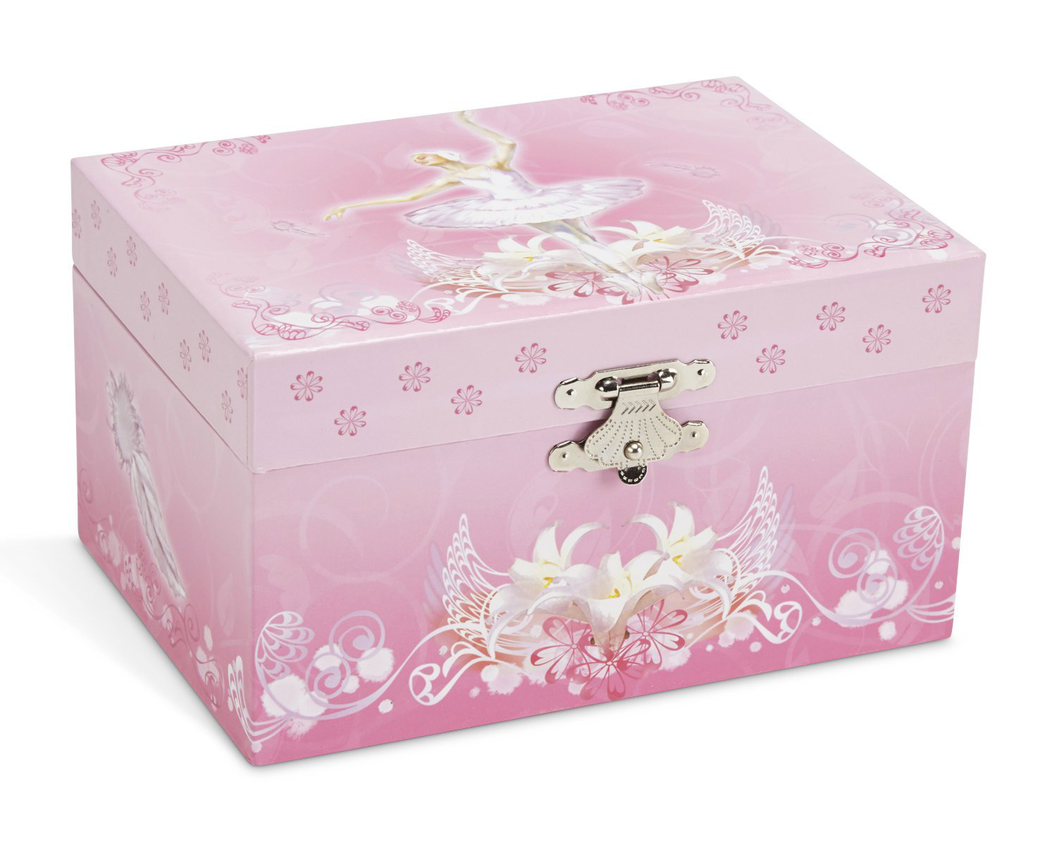 Gemma Violet Spinning Ballerina Jewelry Box | Wayfair