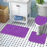 Wayfair | Purple Bath Rugs & Mats You'll Love in 2022