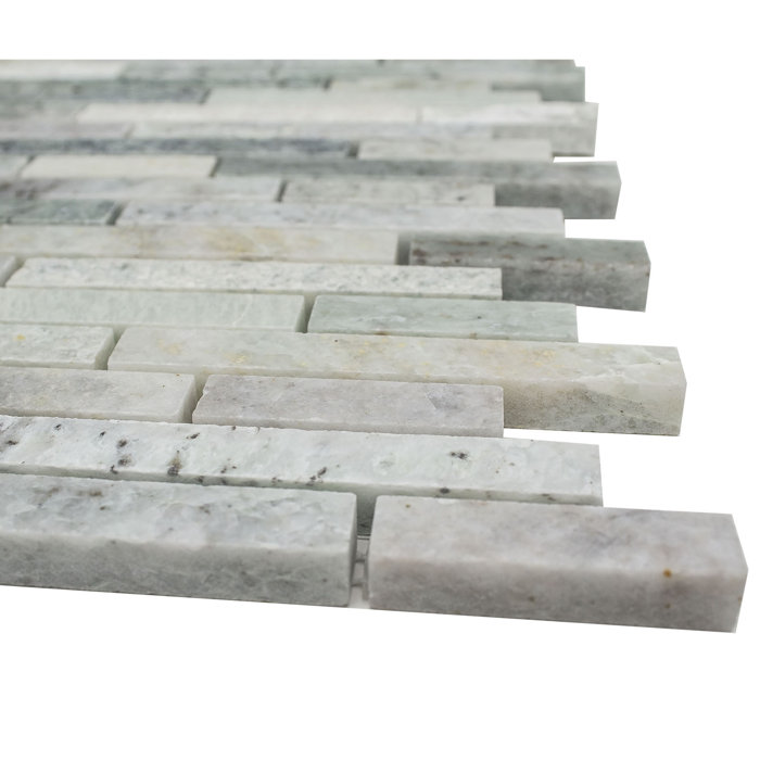 MatrixStoneUSA Tibet Marble Linear Mosaic Wall & Floor Tile & Reviews ...