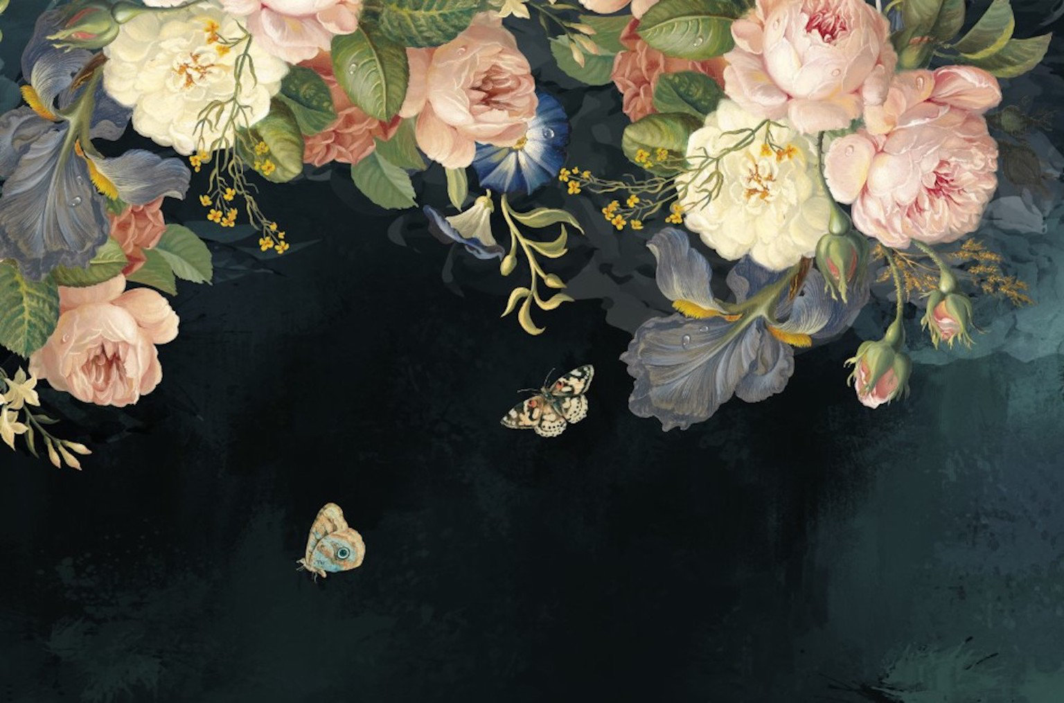 House of Hampton® Floral Wallpaper & Reviews | Wayfair