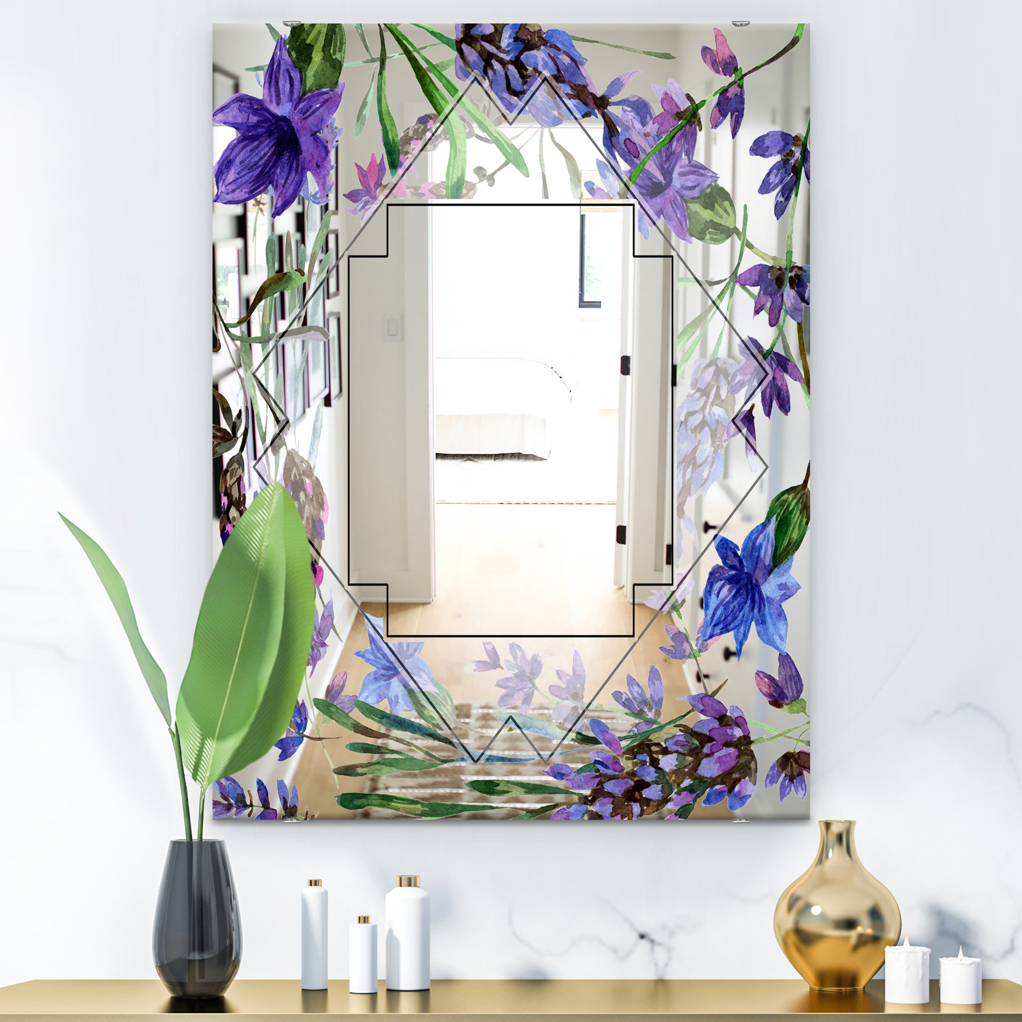 Bless international Garland Rectangle Wall Mirror & Reviews | Wayfair