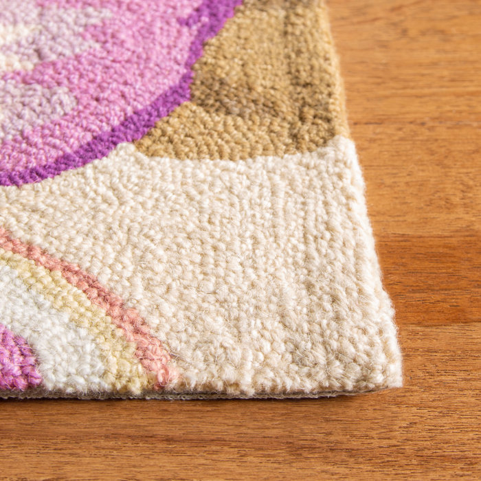 Lark Manor Hollander Handmade Hand Hooked Wool Rug & Reviews | Wayfair