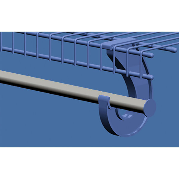 ClosetMaid SuperSlide Hanging Closet Rod | Wayfair