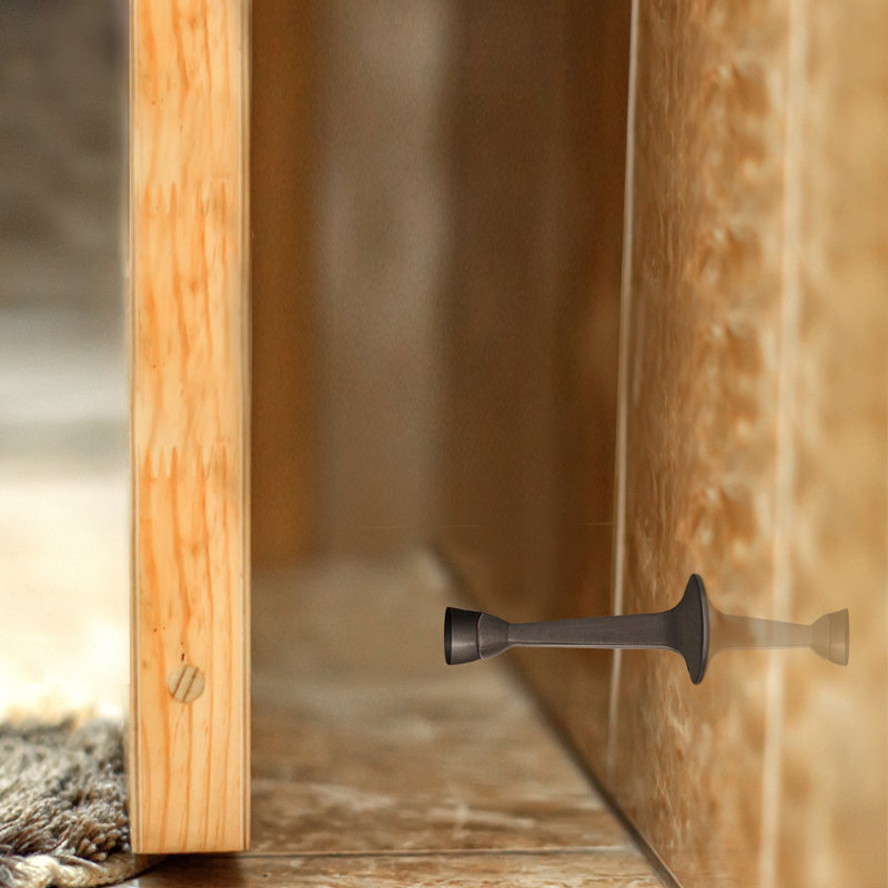 Design House Rigid Cast Door Steel Baseboard Stop & Reviews | Wayfair