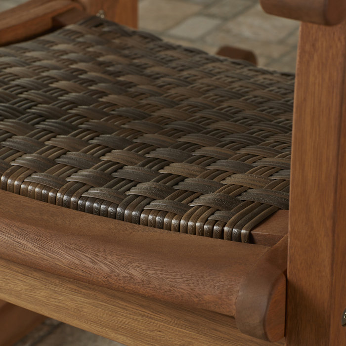 Birch Lane™ Arnot Eucalyptus Outdoor Rocking Chair & Reviews | Wayfair