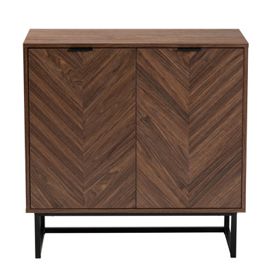 Millwood Pines Aroca Solid Wood Accent Cabinet | Wayfair