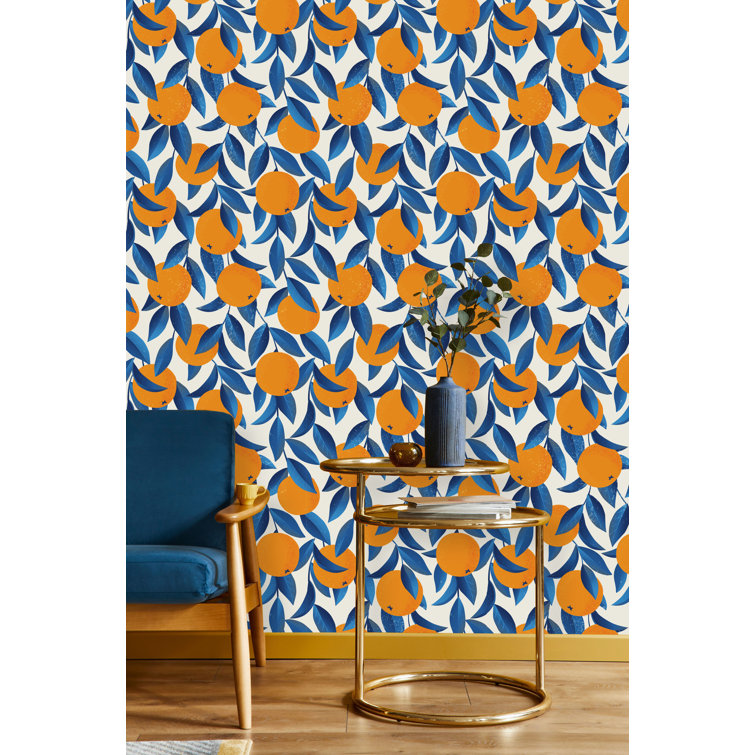 Bayou Breeze Engler Floral Wallpaper | Wayfair