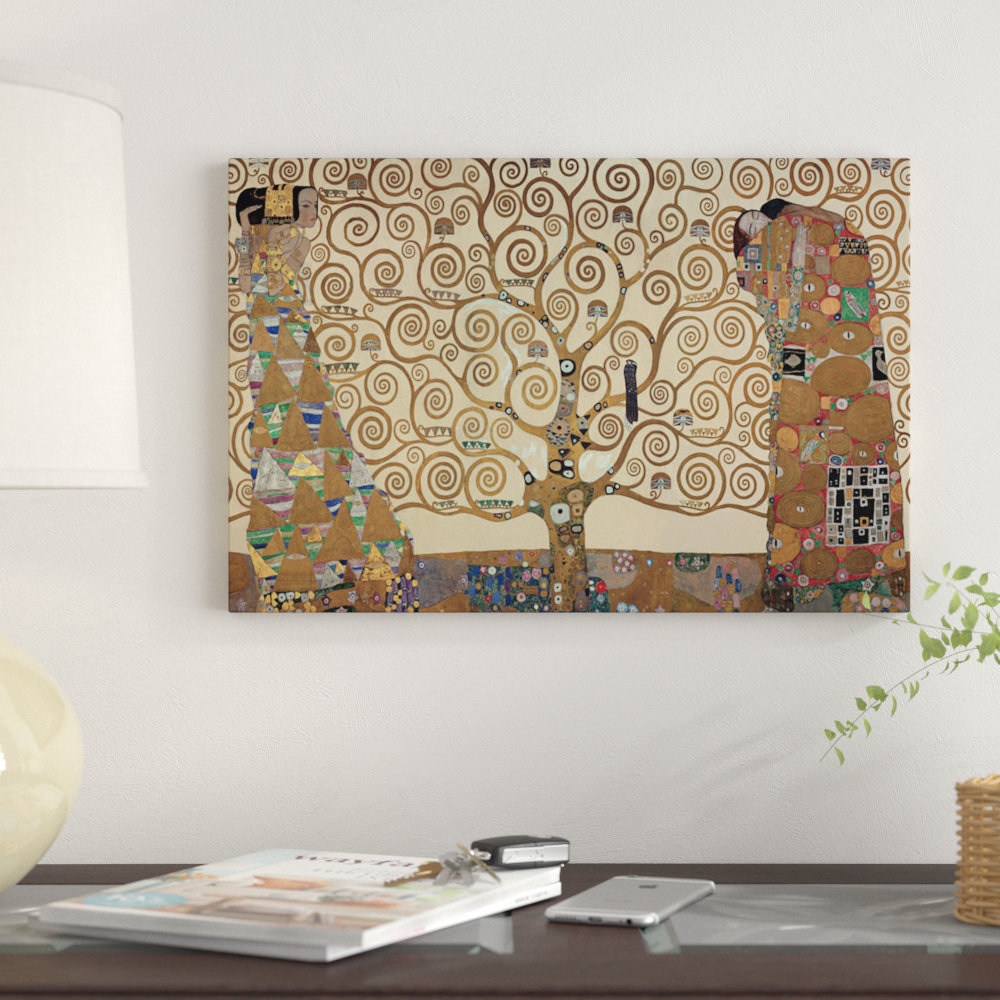 Vault W Artwork The Tree Of Life by Gustav Klimt - Graphic Art ...