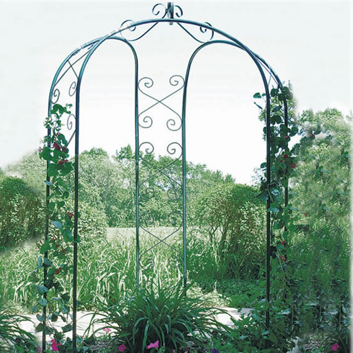 CobraCo 71" W x 17" D Metal Arbor & Reviews | Wayfair